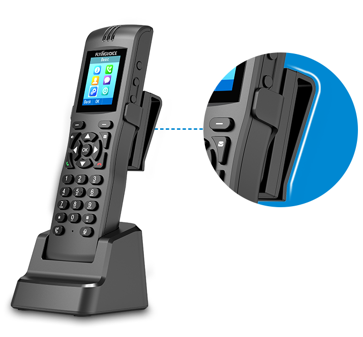Flyingvoice FIP16Plus Portable Dual-Band Wireless IP Phone
